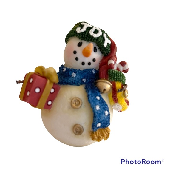 Vintage | Holiday | Vtg Dec Snowman Of The Month Figurine | Poshmark